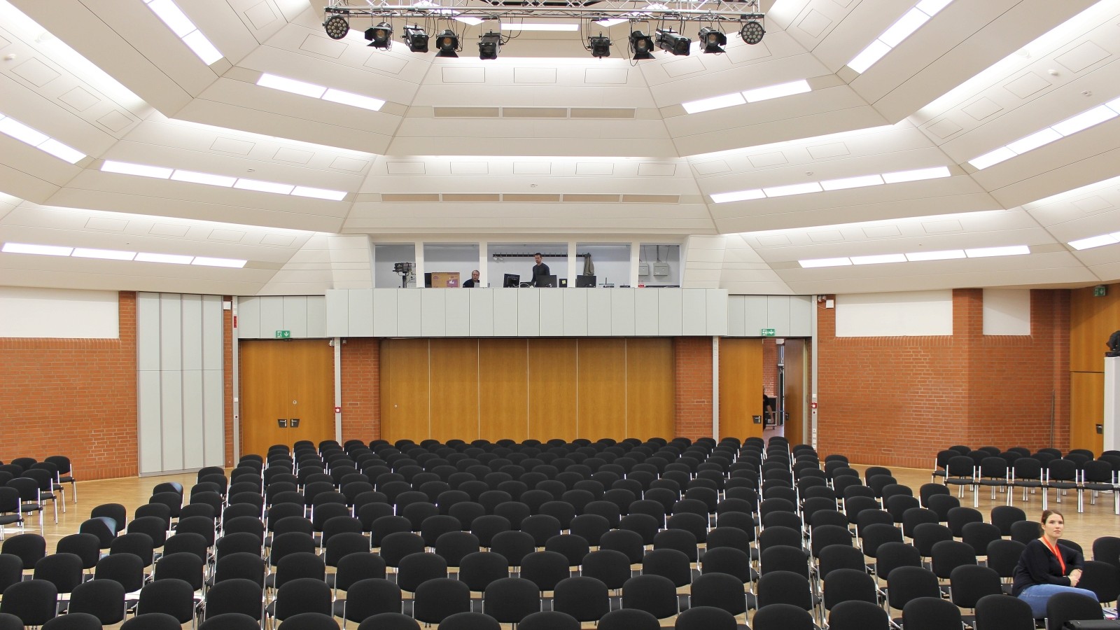 Der erste Blick in die neue Burg Seevetal