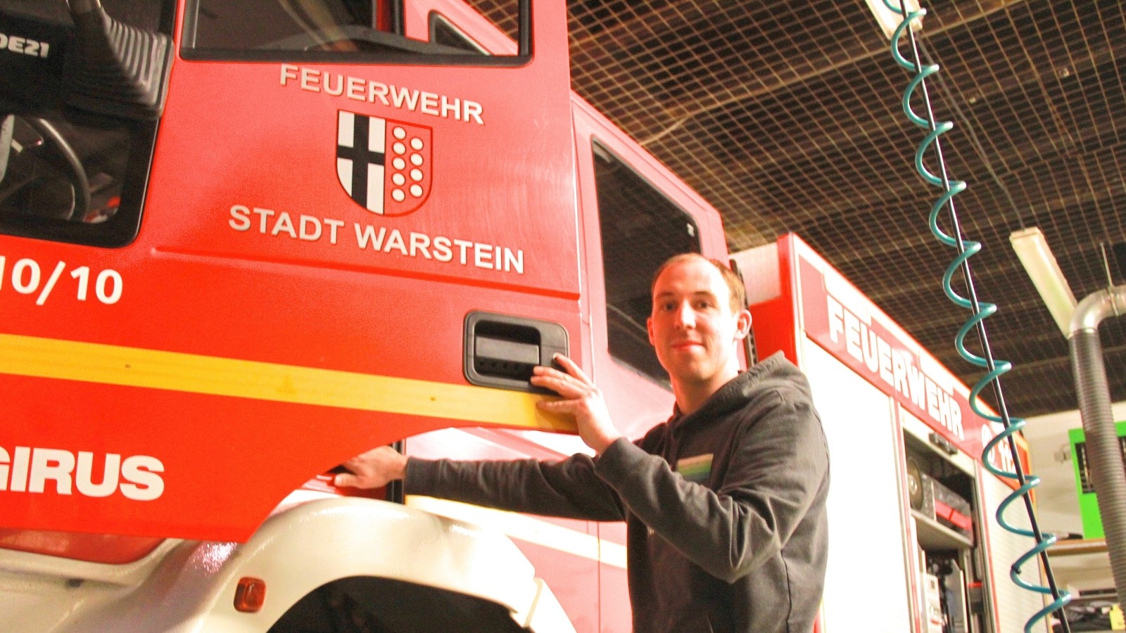 Wie Carsten Lehmann zum Löschzug in Suttrop kam