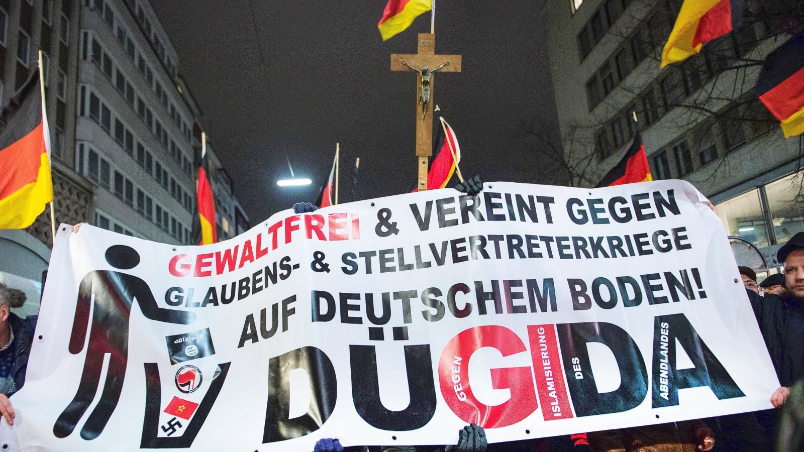 Neue rechte Szene formiert sich in Düsseldorf