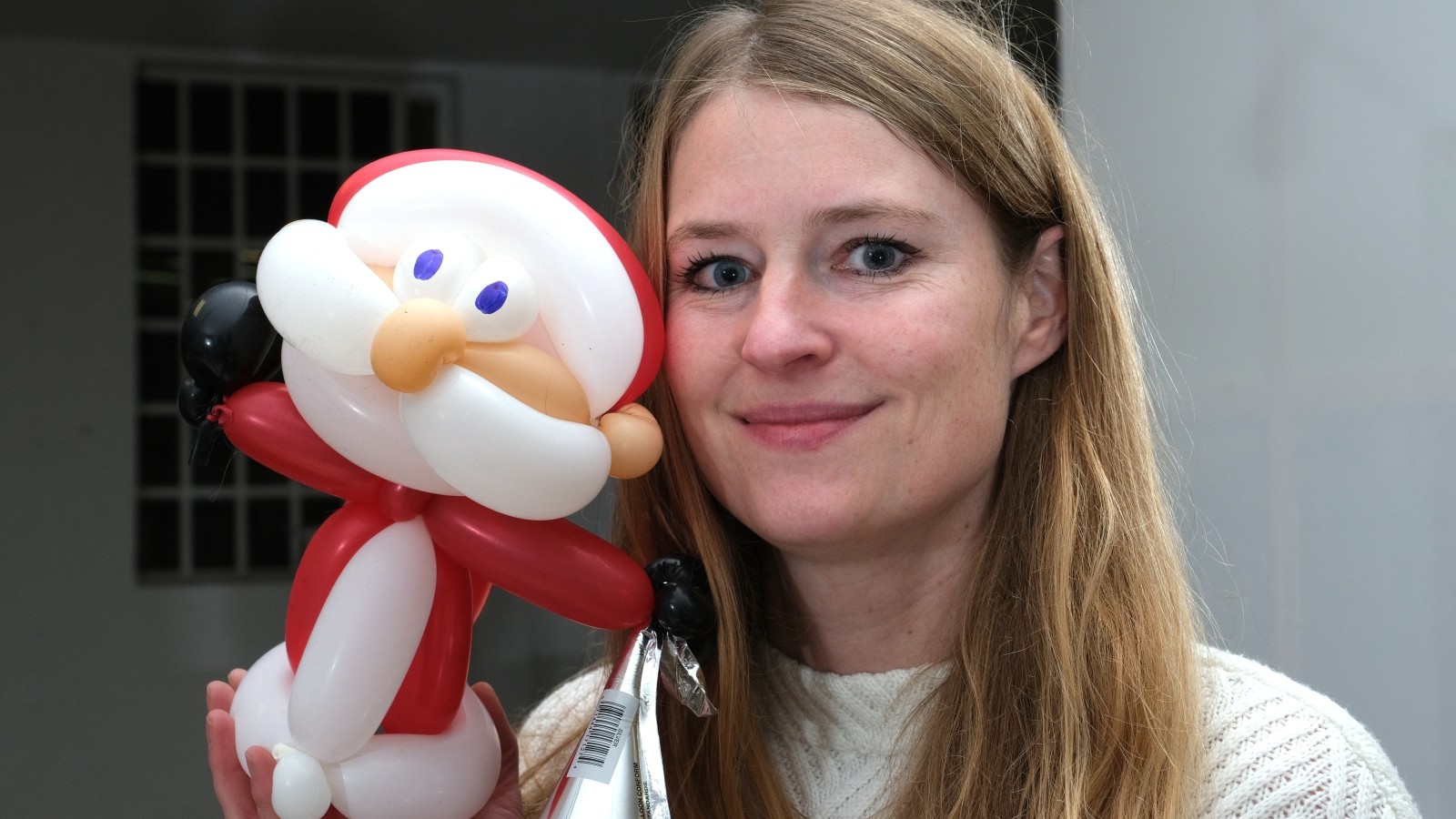 Luftige Kunst: Ballon-Künstlerin Sina Greinert