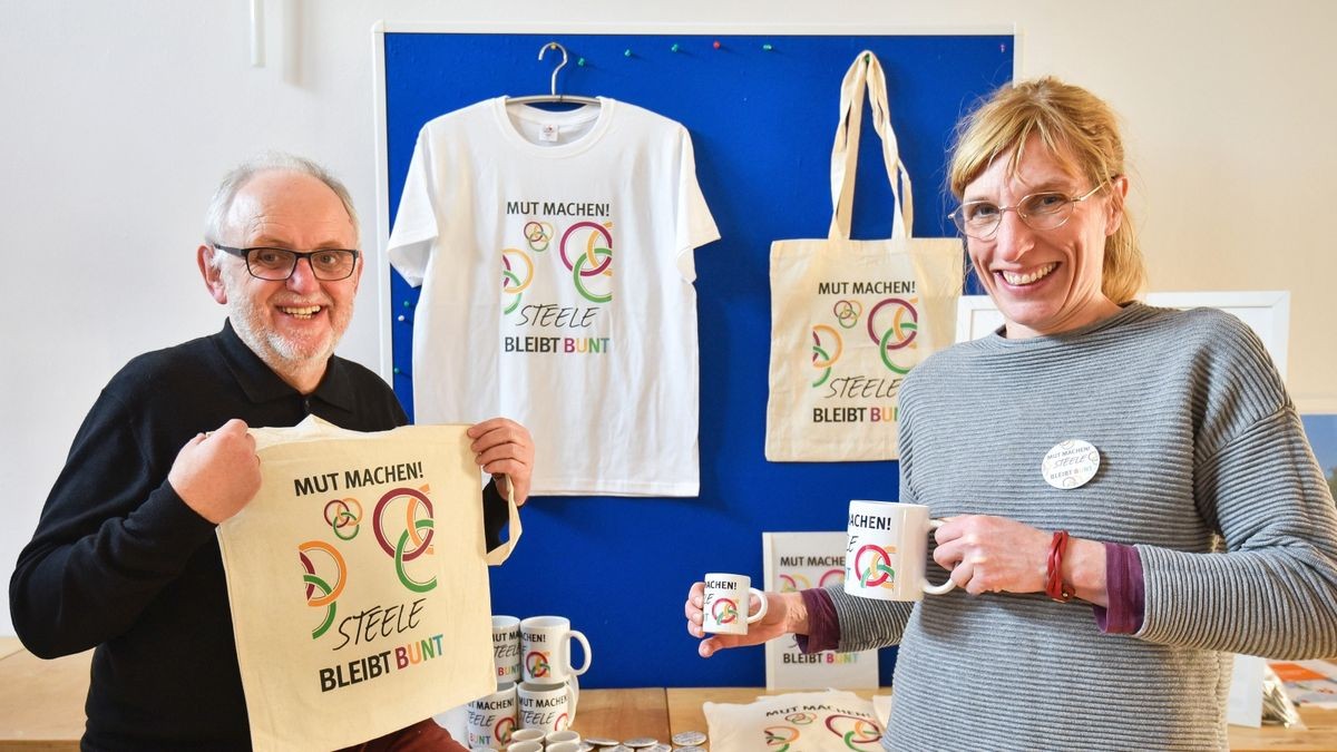 Bürger in Steele wollen offen Haltung gegen Rechts zeigen