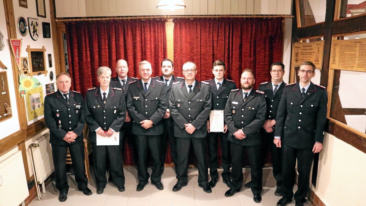 Kauna bleibt Ortsbrandmeister