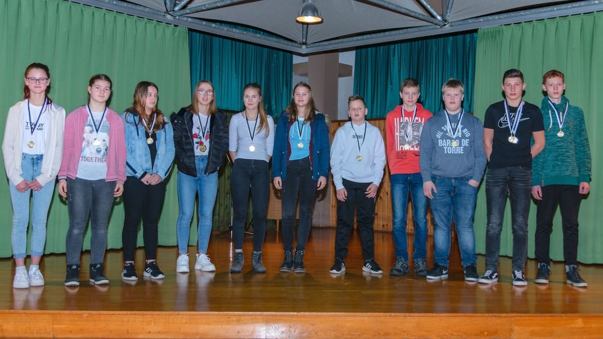 Bad Berleburgs sportliche Realschüler ausgezeichnet