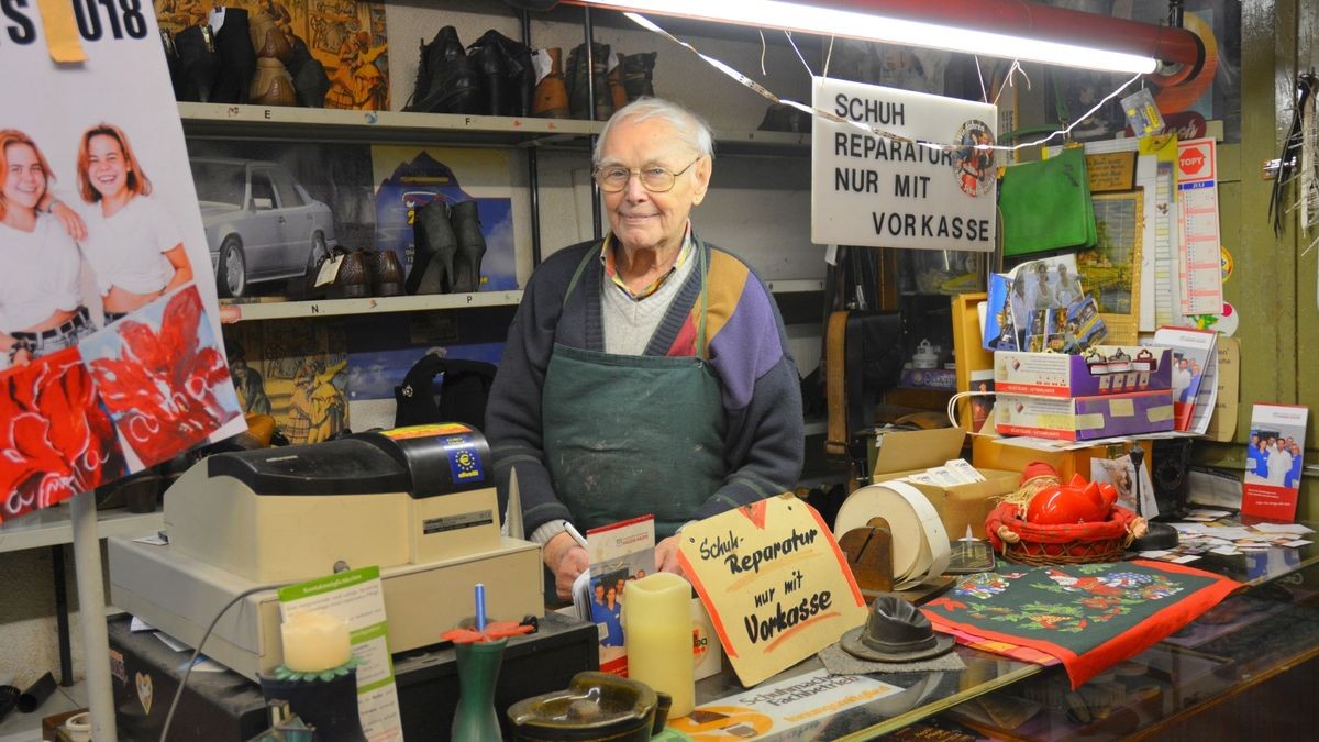 Der letzte Gevelsberger Schuhmacher will aufhören