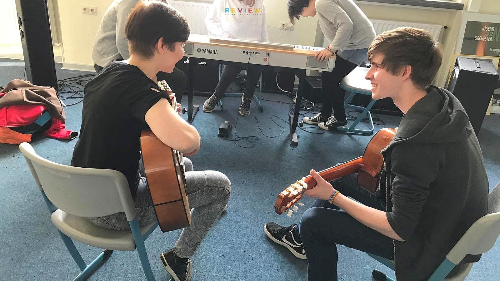 Jugend-Band „The Fluke“ freut sich auf die nächsten Auftritt