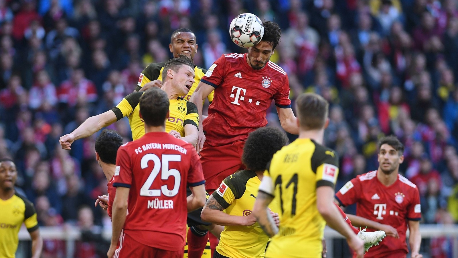 Bayern zerlegt BVB: Fünf Tore, fünf Jubelgesten