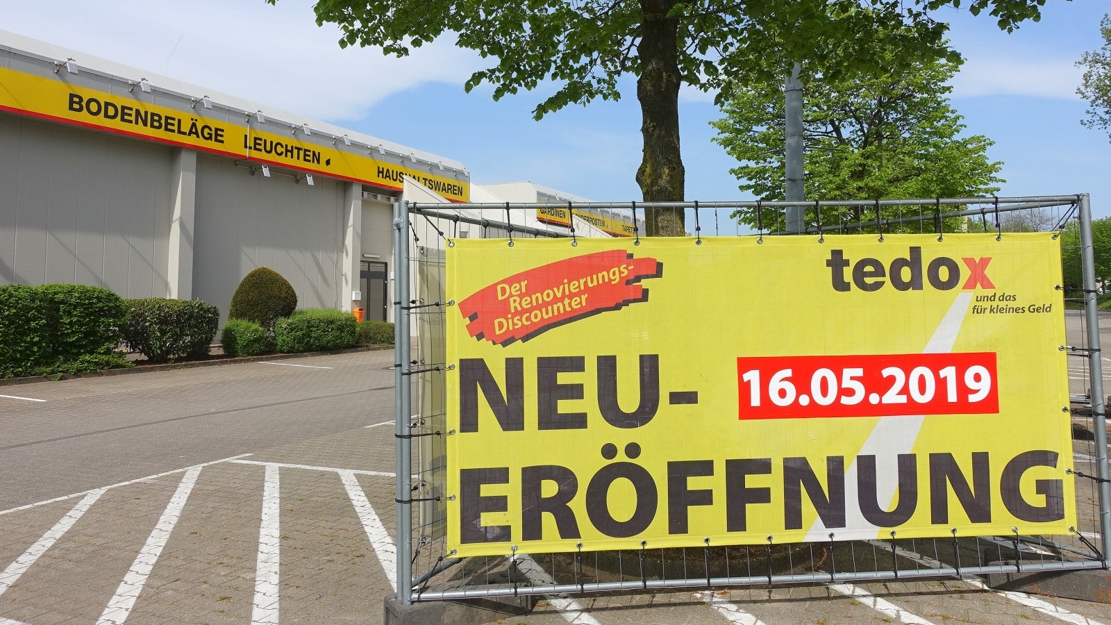 So sieht es in fast fertiger Tedox-Filiale in Gevelsberg aus