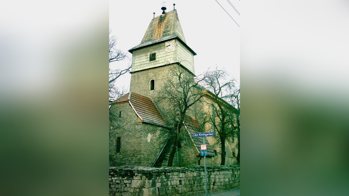 Thüringen einst und jetzt (3): Die Kirche von Oberndorf