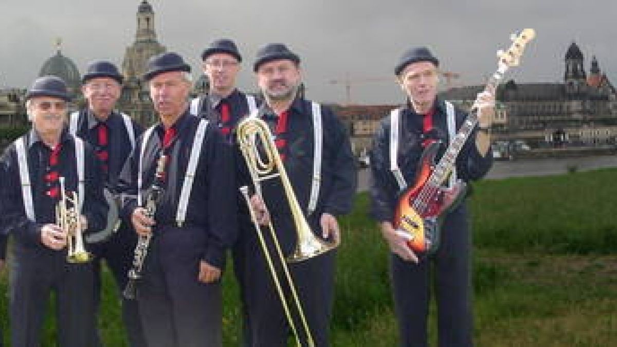 Dixie-Mix-Altstars aus Ronneburg beim Musikfestival in Sachsen