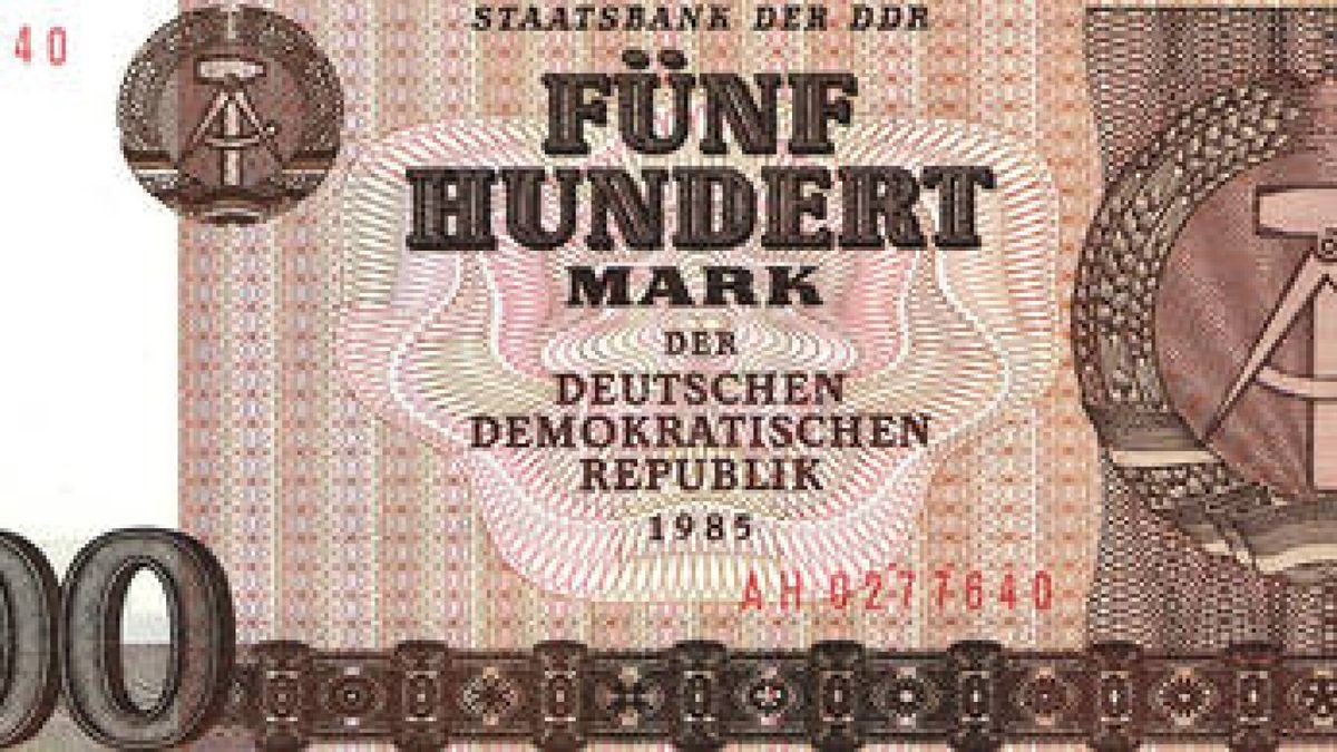 Historiker Rainer Gries über die Mark zweiter Klasse