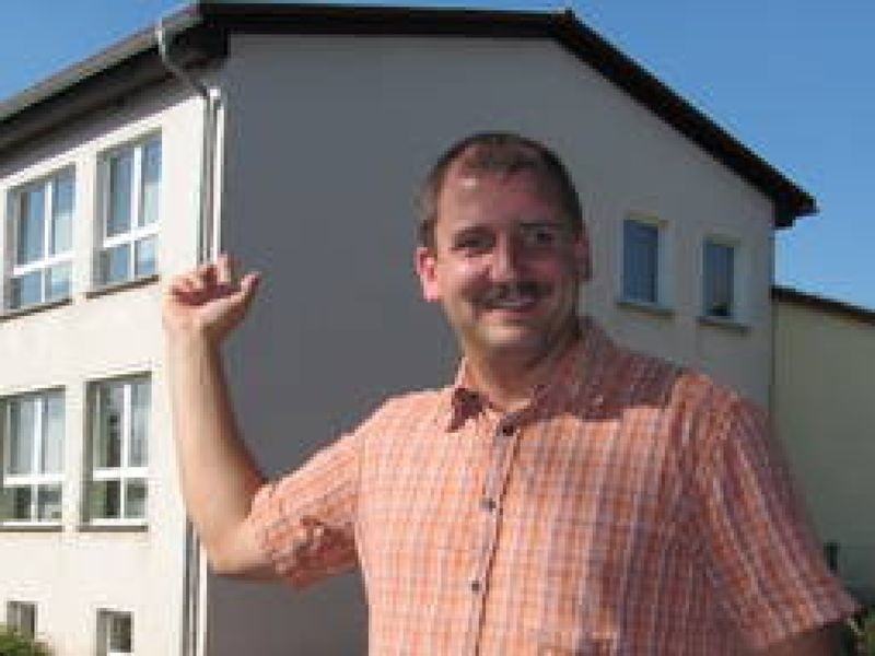 Heiko Baumann, Bürgermeister von Heideland: "Zonenrandgebiet" holt auf