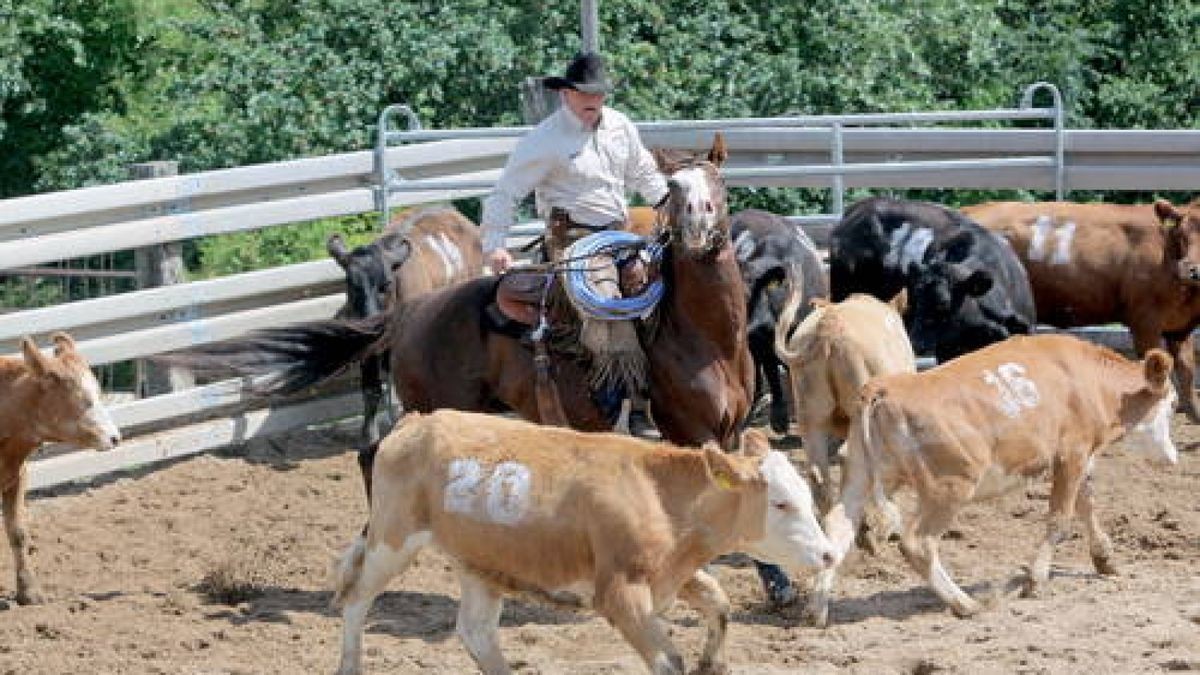 Sommer-Ranch-Rodeo auf der Twin-S-Ranch in Linda