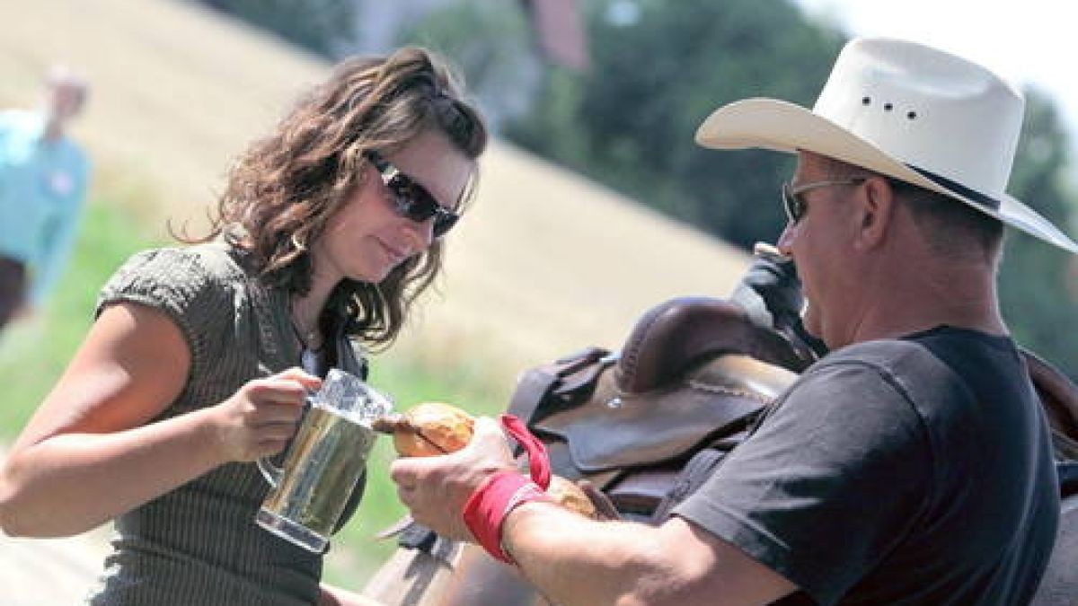 Sommer-Ranch-Rodeo auf der Twin-S-Ranch in Linda