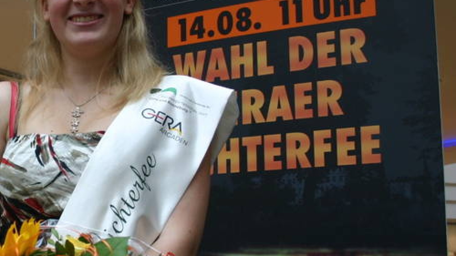 Sarah Hartwig in Gera zur Lichterfee gekürt