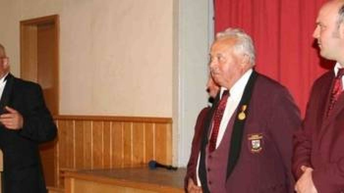 Taktstock an Sohn André übergeben