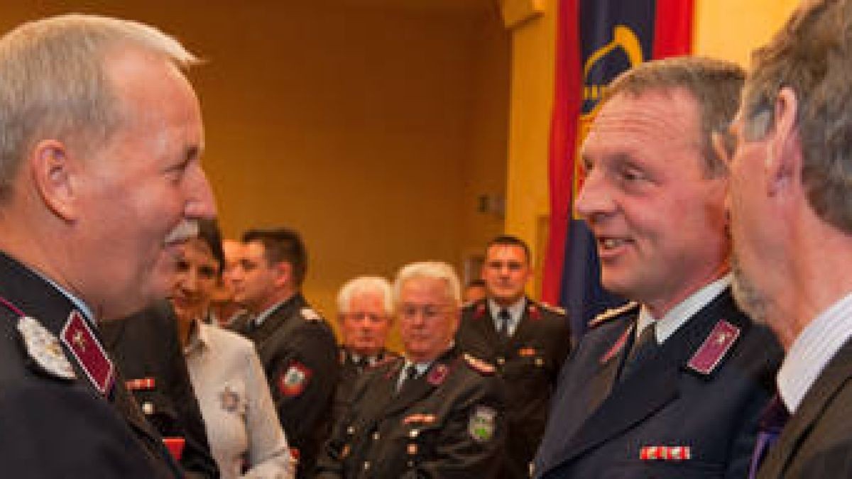 Freiwillige Feuerwehrleute im Landkreis Gotha gewürdigt