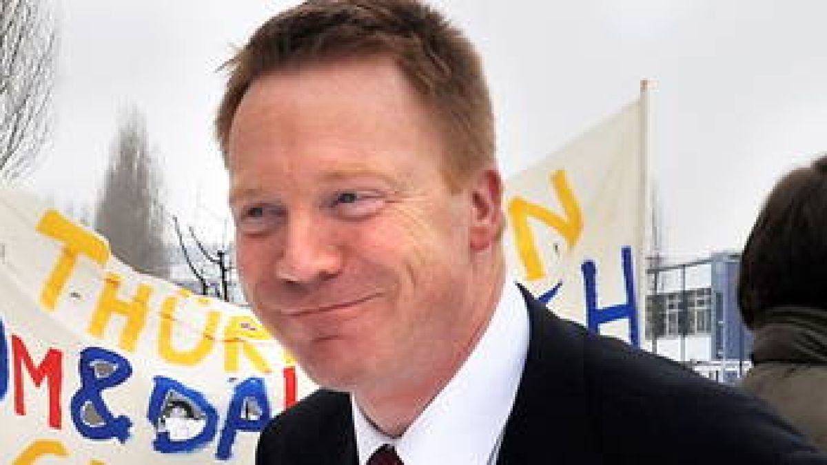 Mathevorlesung mit Matschie auf dem Ilmenauer Campus