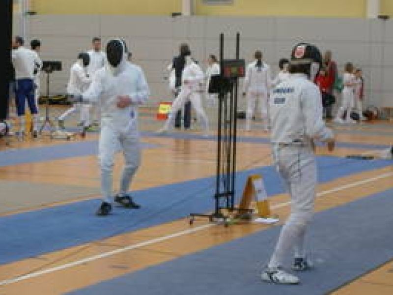 Uta Gräf als Siebente beste Saalfelder Fechterin