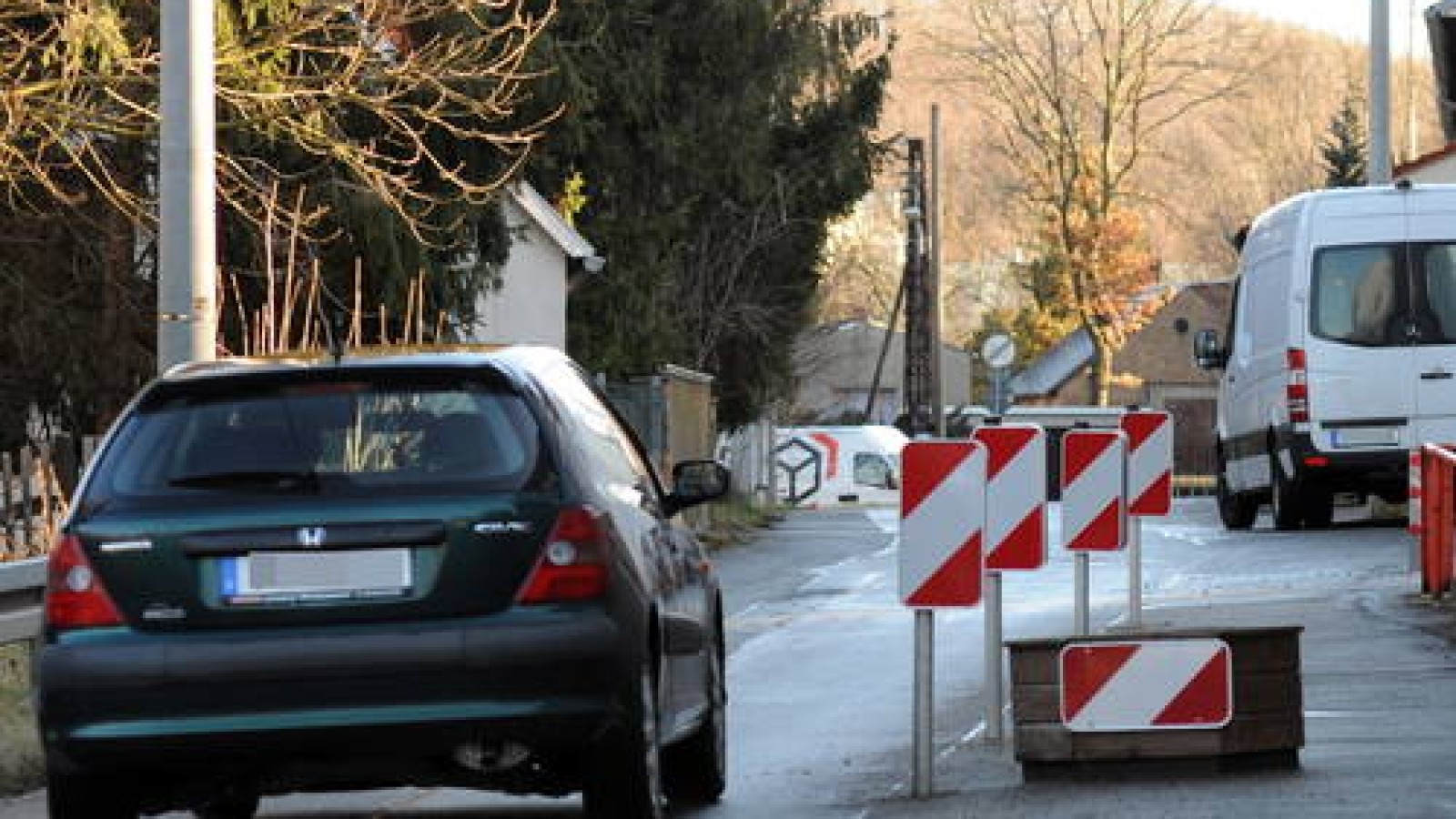 Licht im Schilderwald: Die Engstelle in Gera-Röppisch