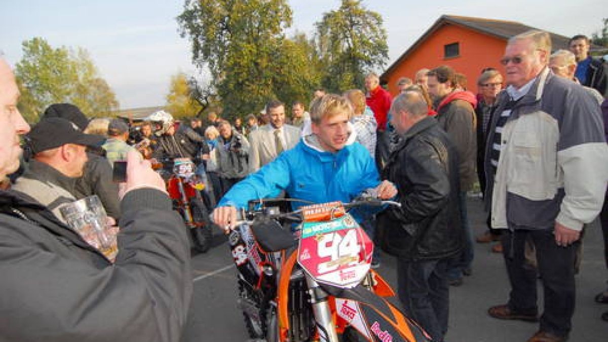 Ehrenbürgerschaft für Motocross-Weltmeister Ken Roczen