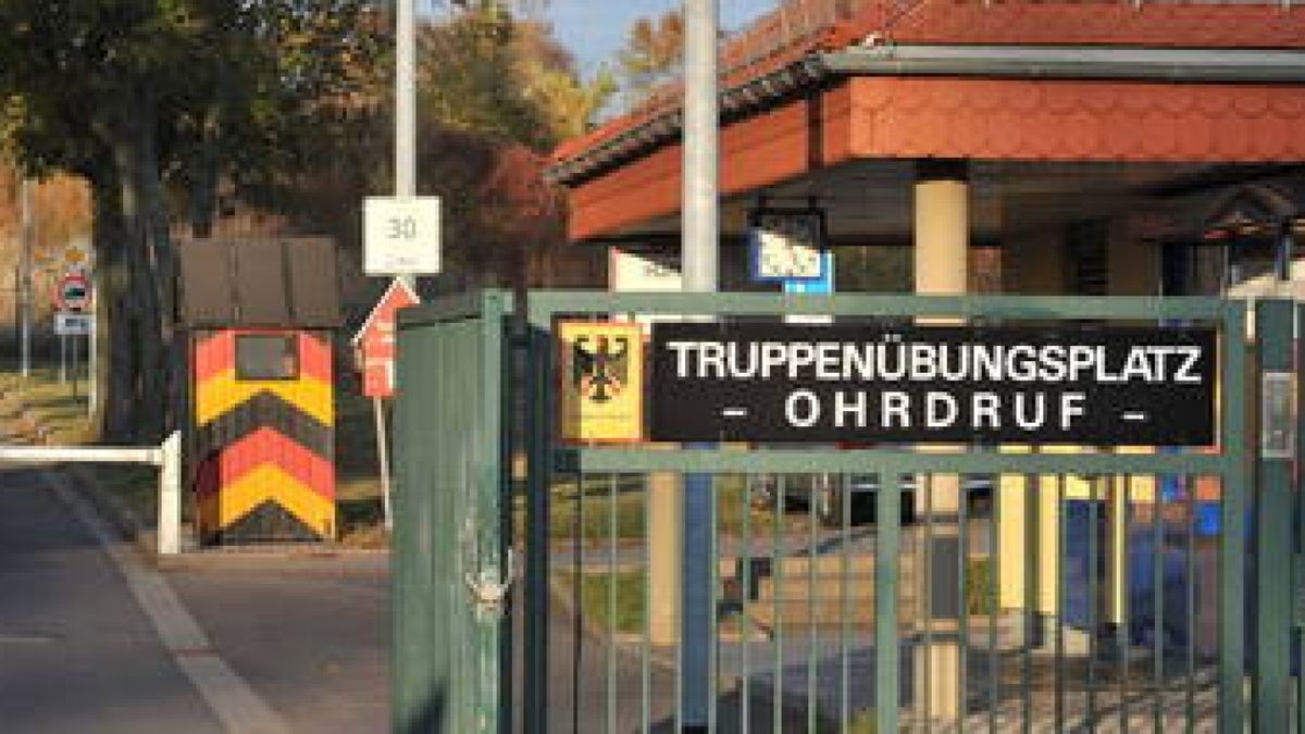 Truppenübungsplatz Ohrdruf wird aufgegeben - Dienstposten in Gotha sinken