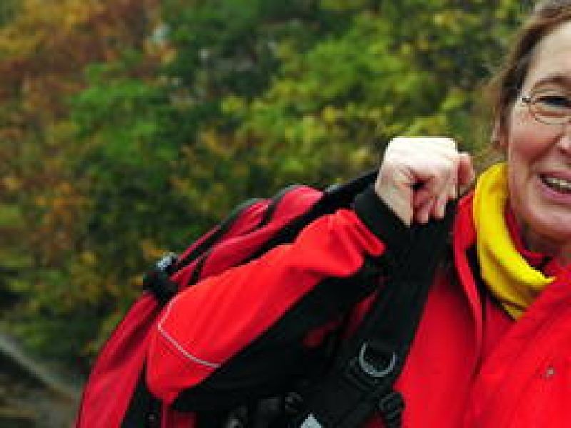 Erfurterin macht sich auf den Weg zu einem namenlosen Gipfel