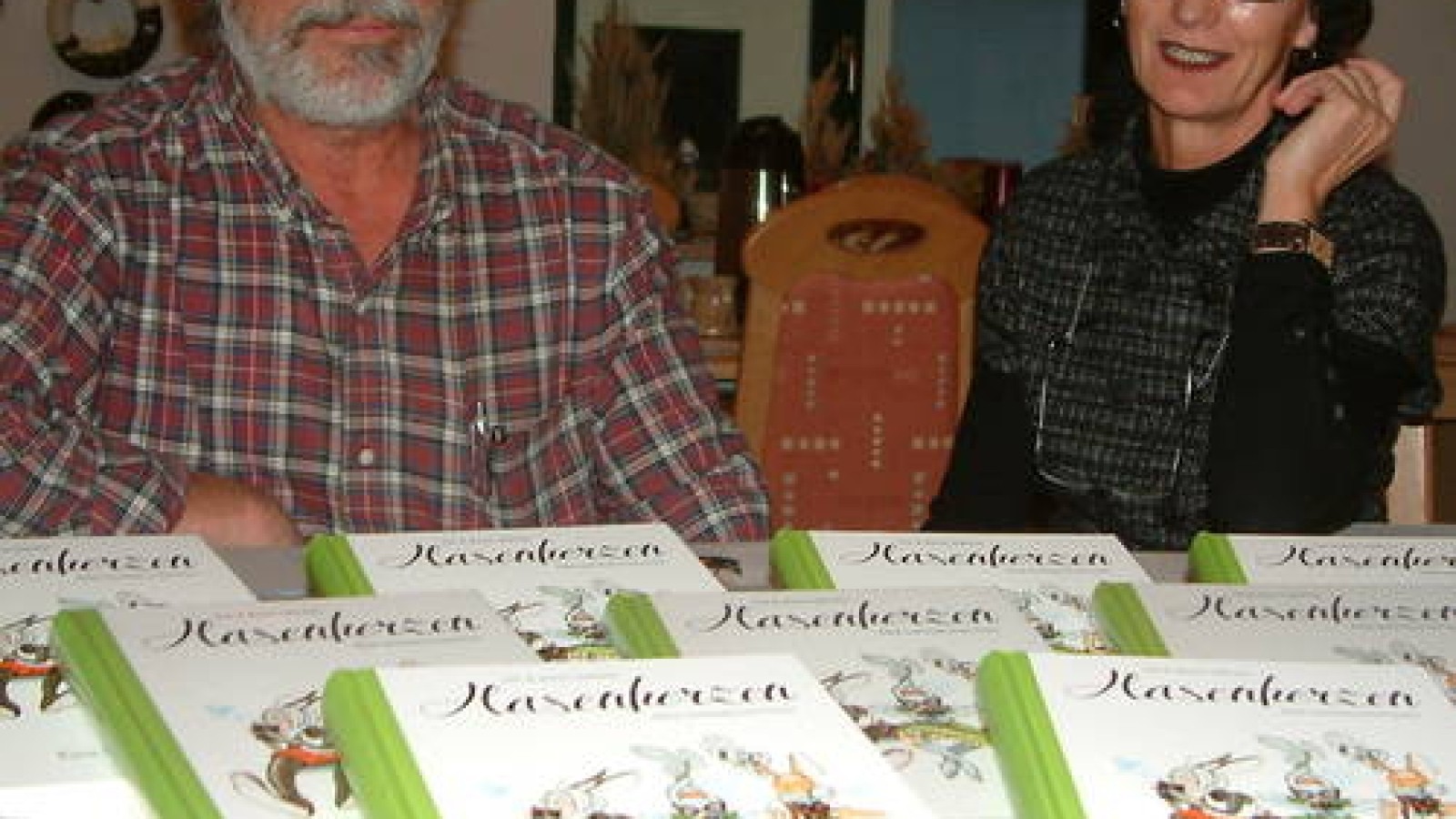 Uta und Rainer Gehrlein aus Schlöben schreiben Kinderbuch 'Hasenherzen'