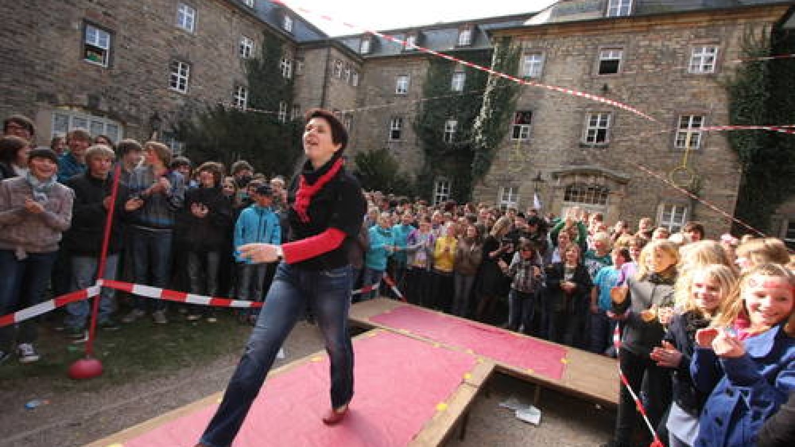 Letzer Schultag in der Klosterschule Roßle