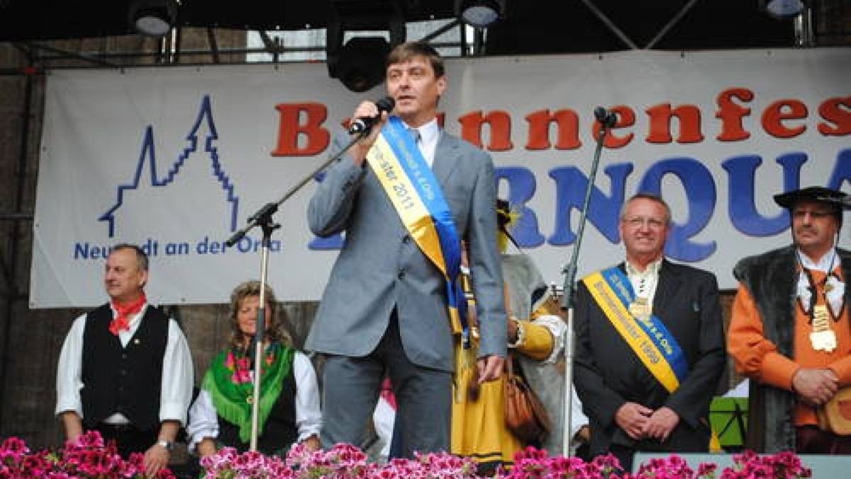 Brunnenfest in Neustadt