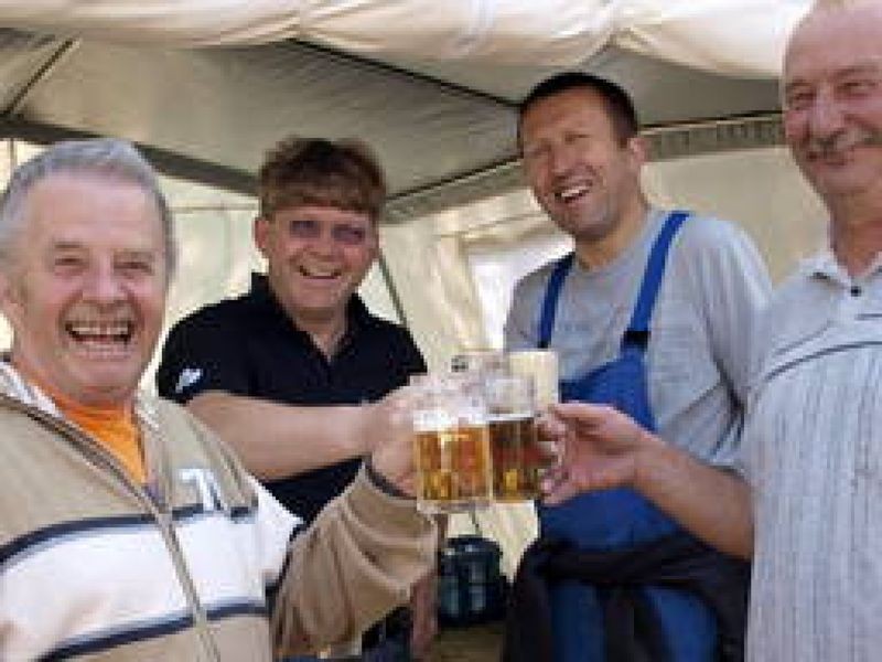 Bärlauchbrot mit geriebenen Möhren stand diesmal in Rockstedt auf der Karte