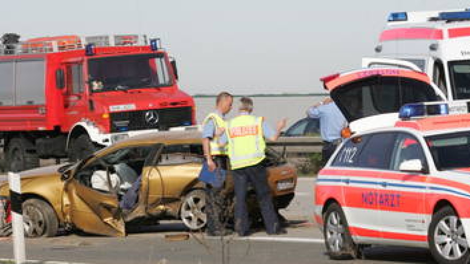 Drei Tote nach Unfall auf A4 bei Hermsdorf-Ost
