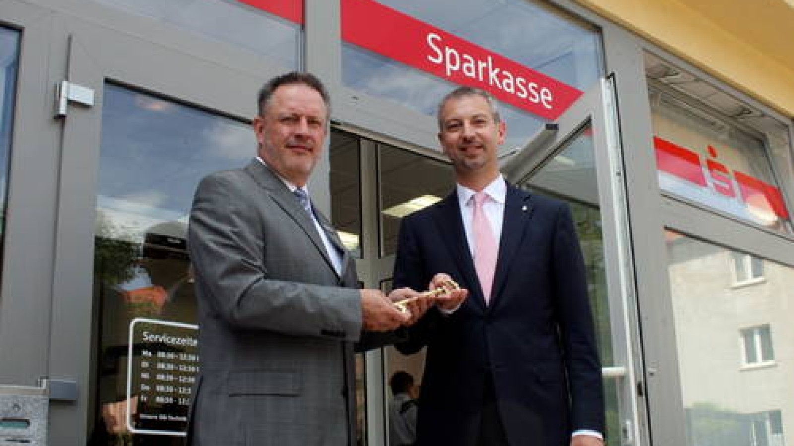 Neuer Standort für Sparkassenfiliale in Arnstadt