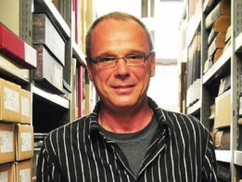 Kai-Uwe Schellenberg schreibt täglich die Erfurter Stadtchronik fort