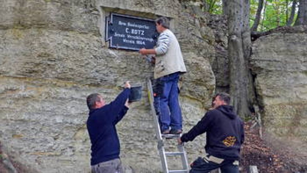 Neuer Glanz für Carl-Botz-Gedenkstätte auf dem Jenaer Forst