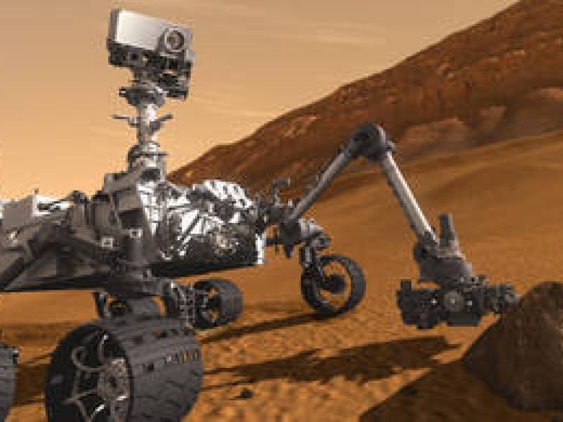 Forscher jubeln: Roboter "Curiosity" sendet erste Mars-Bilder
