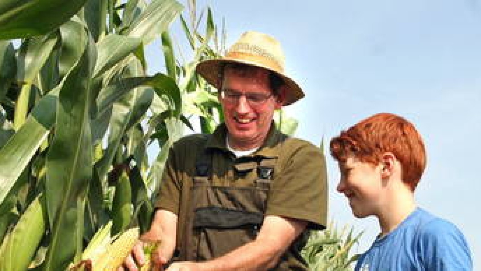 Stippvisite bei Landwirt Weirich in Zottelstedt