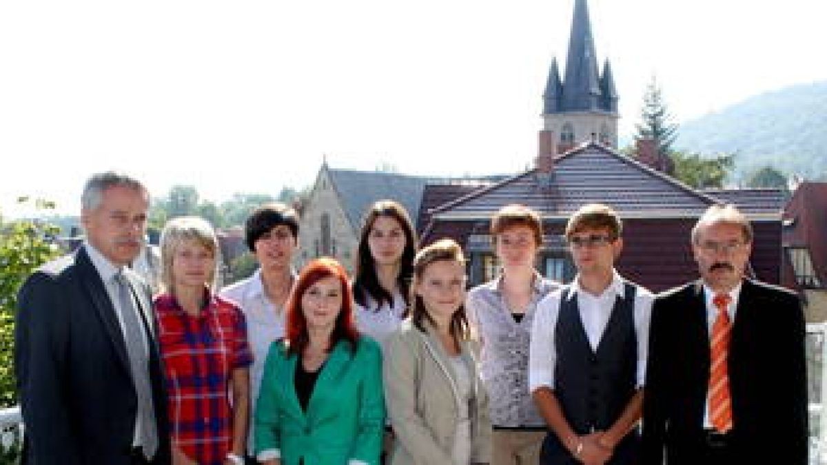 Neue Auszubildende in Sondershausen begrüßt