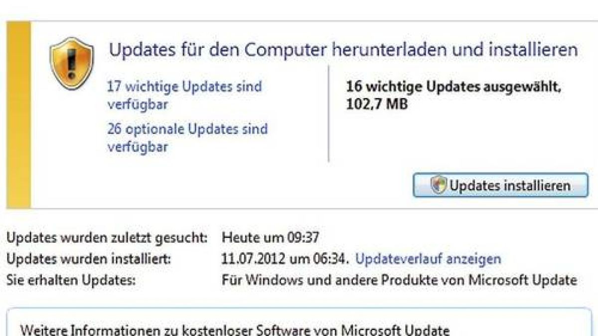 Internet Microsofts Patchday feiert Geburtstag