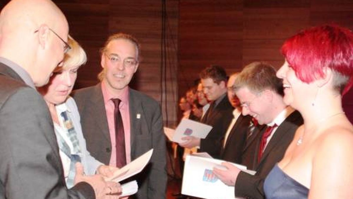 Feierliche Verabschiedung der Eisenacher BA-Studenten in Weimar