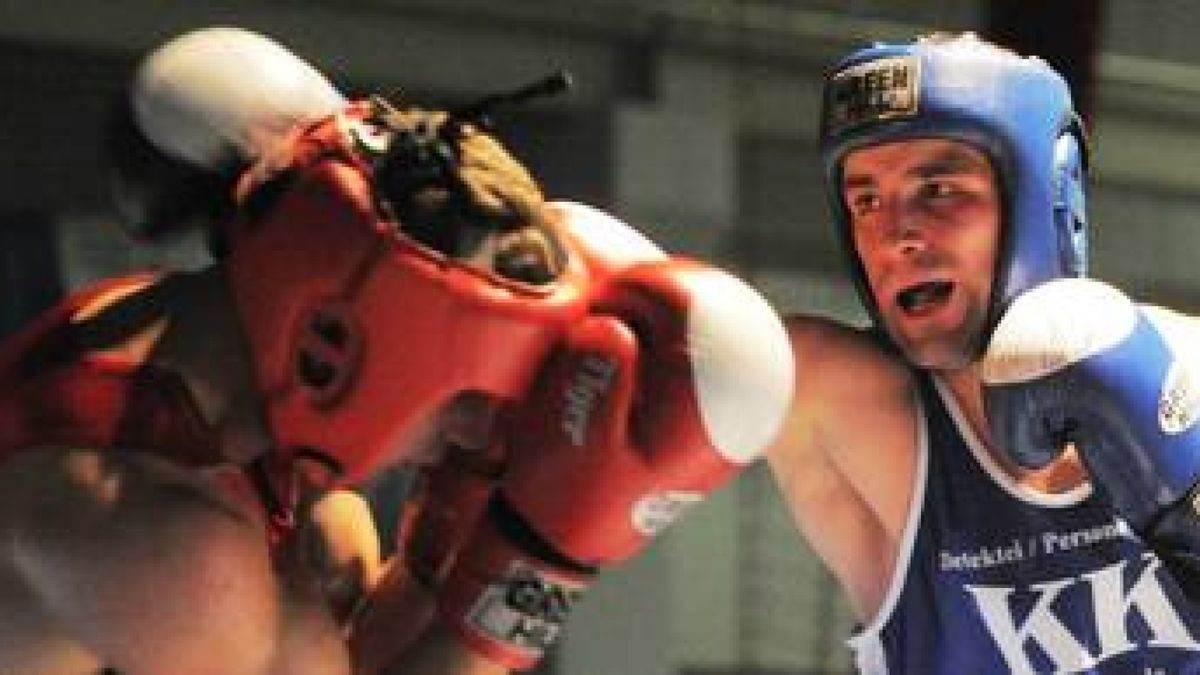 Boxer David Müller aus Saalfeld will bei Deutschen Meisterschaften ...