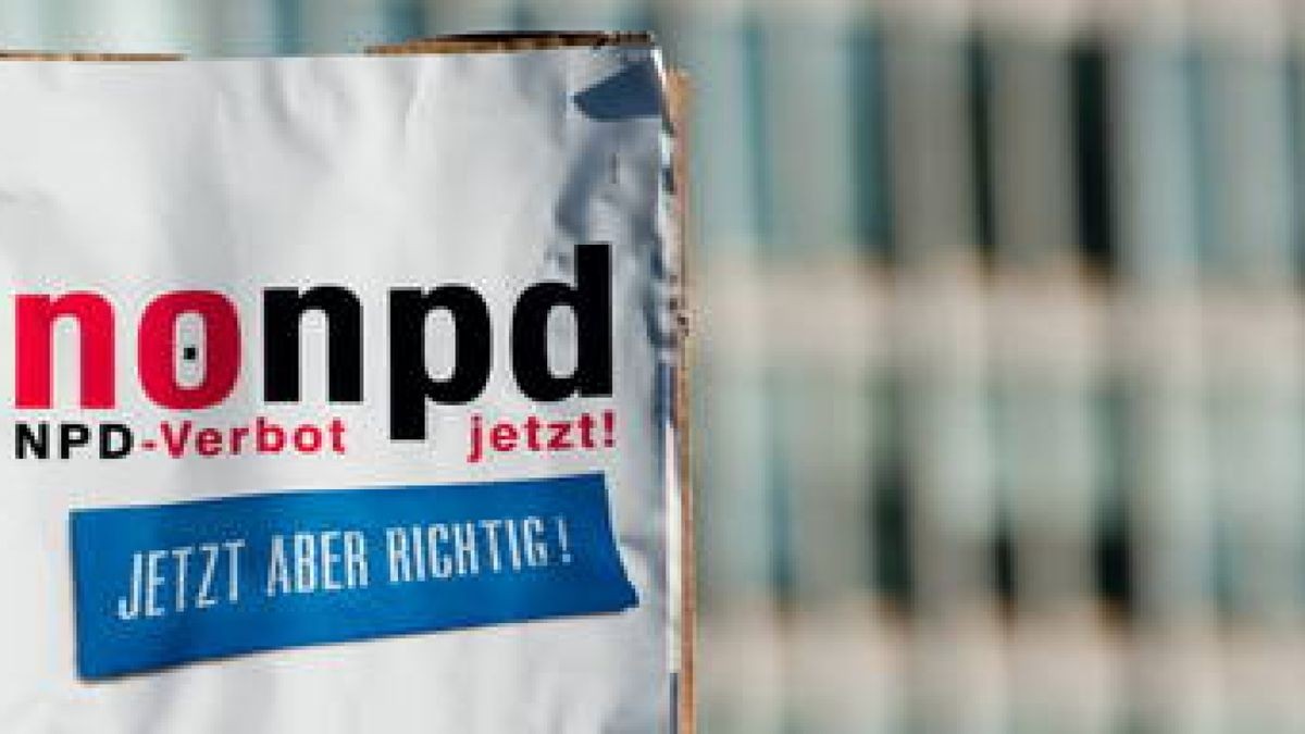 Länder pochen auf neues NPD-Verbotsverfahren