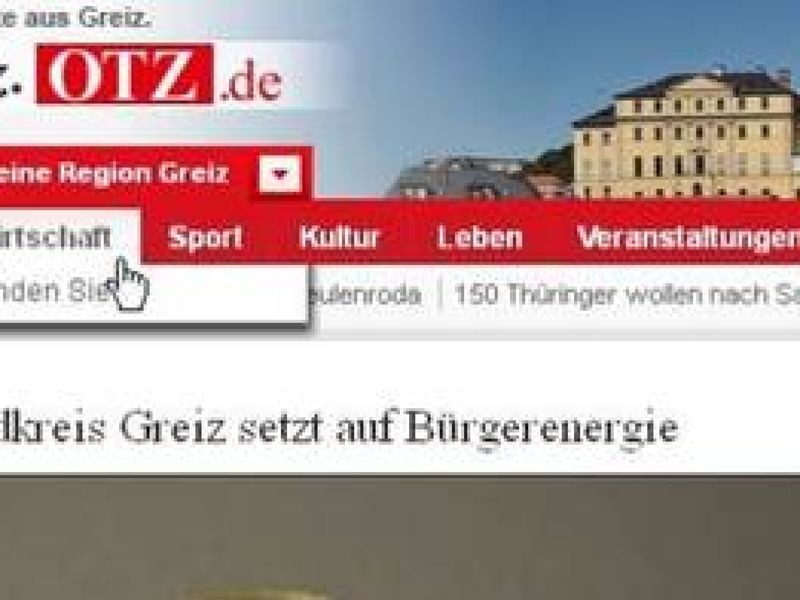 OTZ-Onlineportal für Greiz überarbeitet
