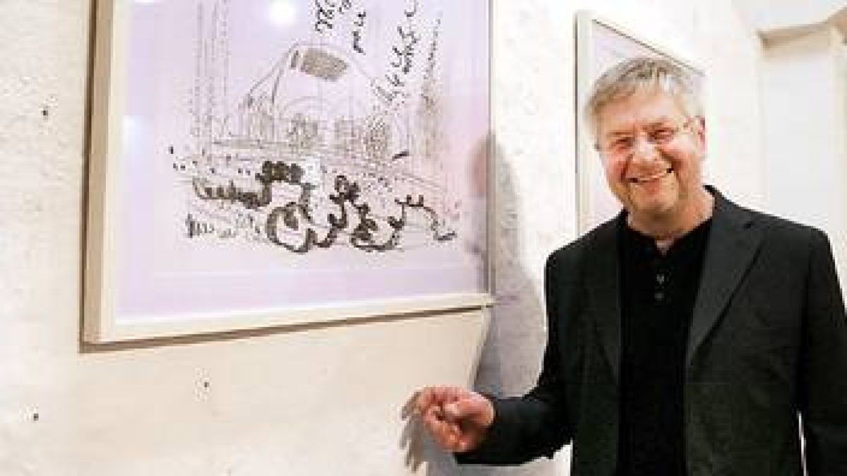 Arnstädter Kunsthalle zeigt heitere Zeichnungen von Reiner Ende