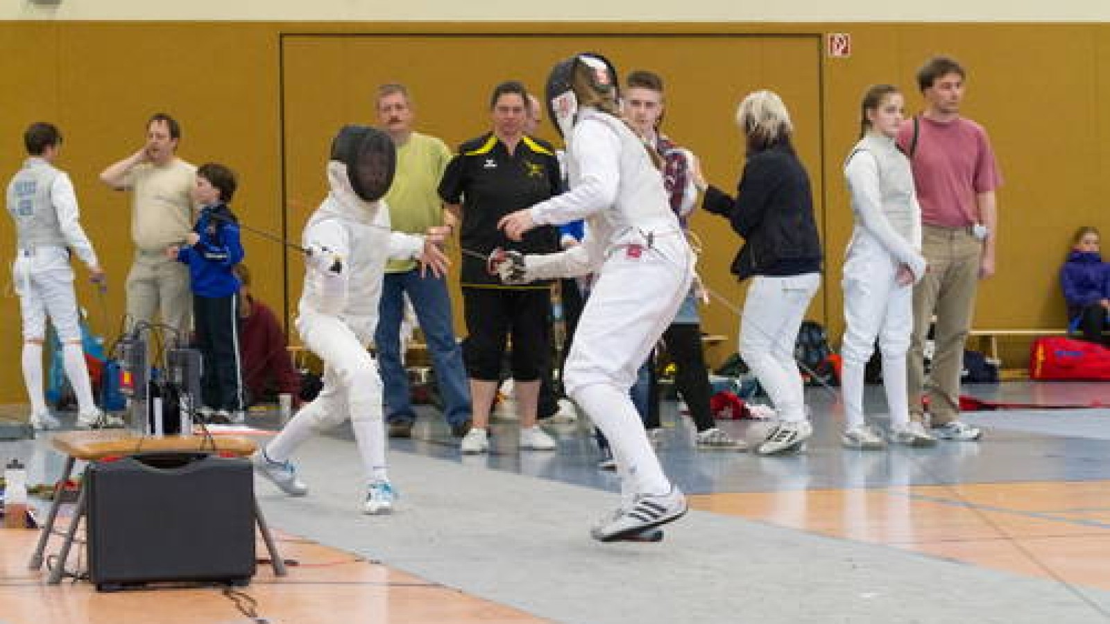 11. Salve-Cup in der Asbachhalle mit Teilnehmern des PSV Weimar