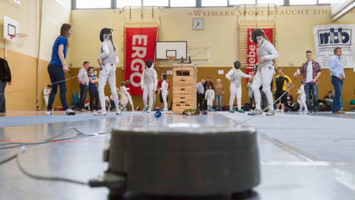 11. Salve-Cup in der Asbachhalle mit Teilnehmern des PSV Weimar