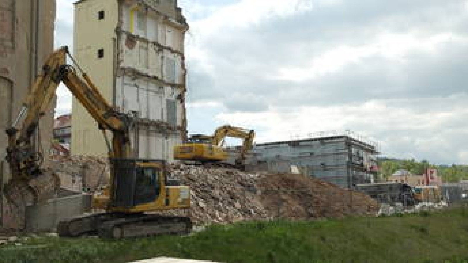 Rotasym-Abriss schafft in Pößneck Platz für neue Grünflächen