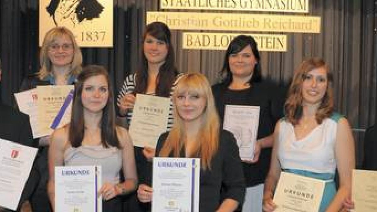 Alle bestanden: Abiturienten feiern in Bad Lobenstein