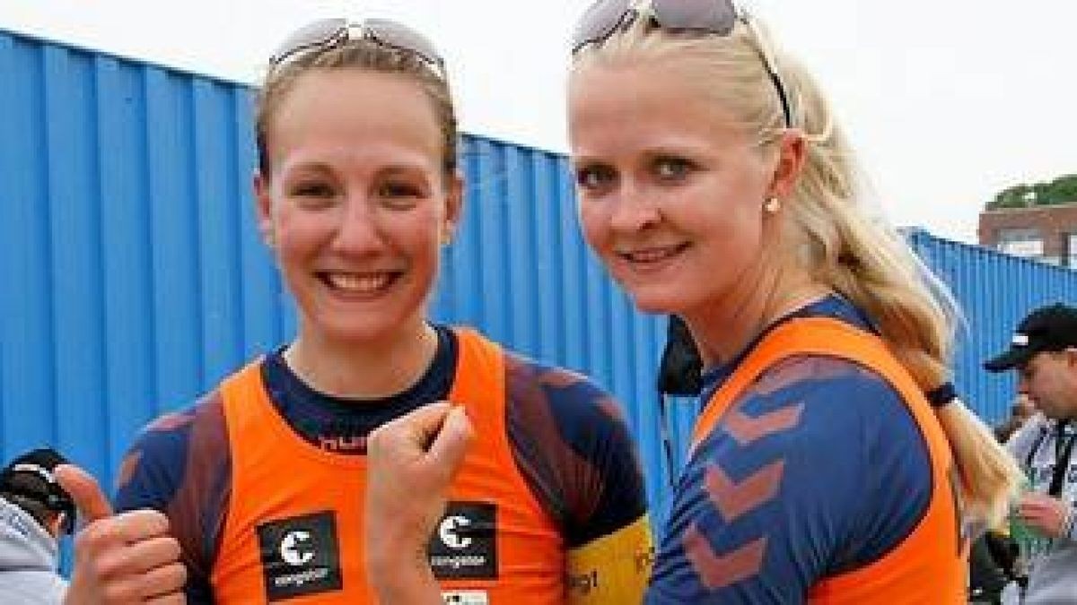 Sensation für Weimarer Beachvolleyballerin in Mannheim