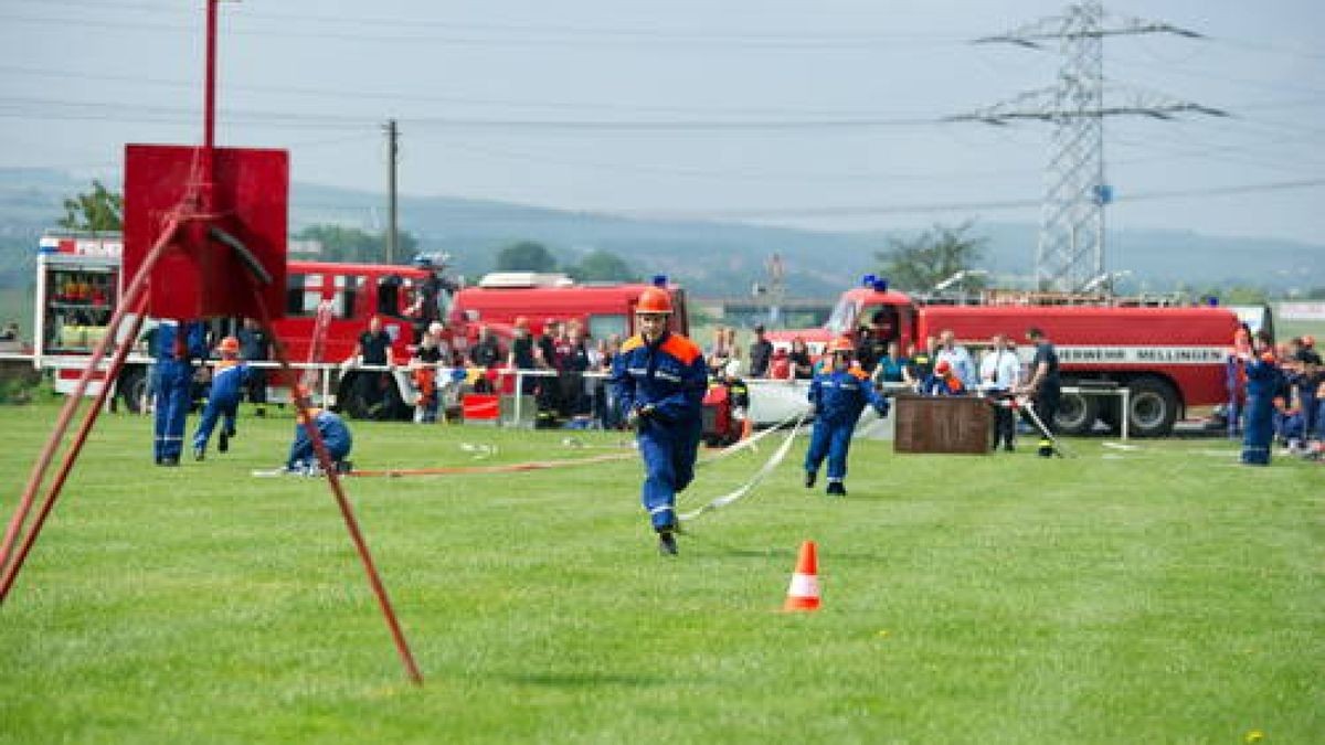 Kreiswettbewerb im Löschangriff der Jugendfeuerwehren