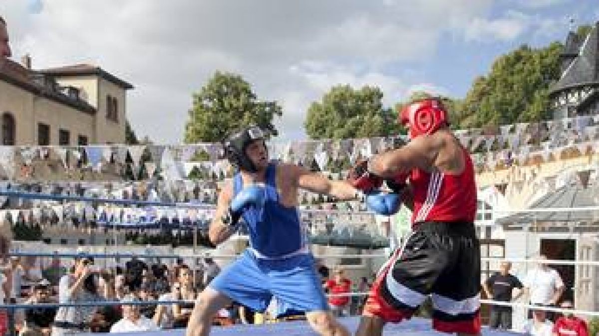 Hoffest in Mühlhausen: Bertz und Bemlotte begeistern Boxfans